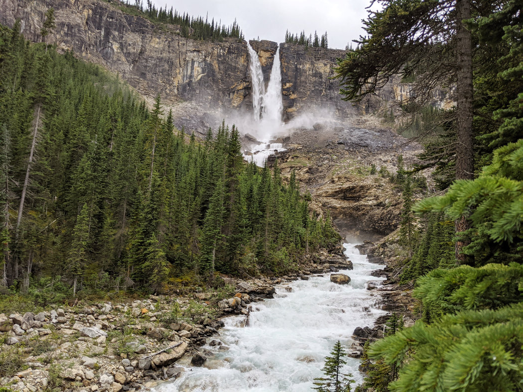 Twin Falls (& Laughing Falls) - Yoho National Park - A walk and a lark