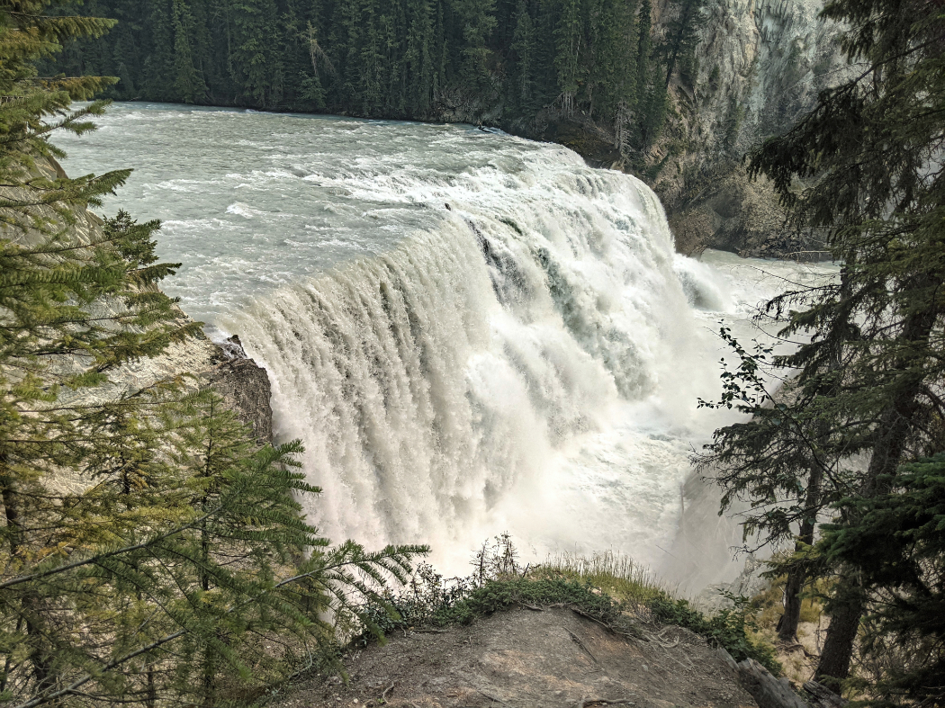 Wapta Falls - Yoho's best waterfall? - A walk and a lark