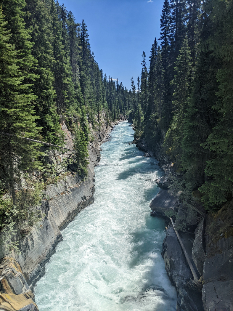 Numa Falls - Kootenay National Park - A walk and a lark
