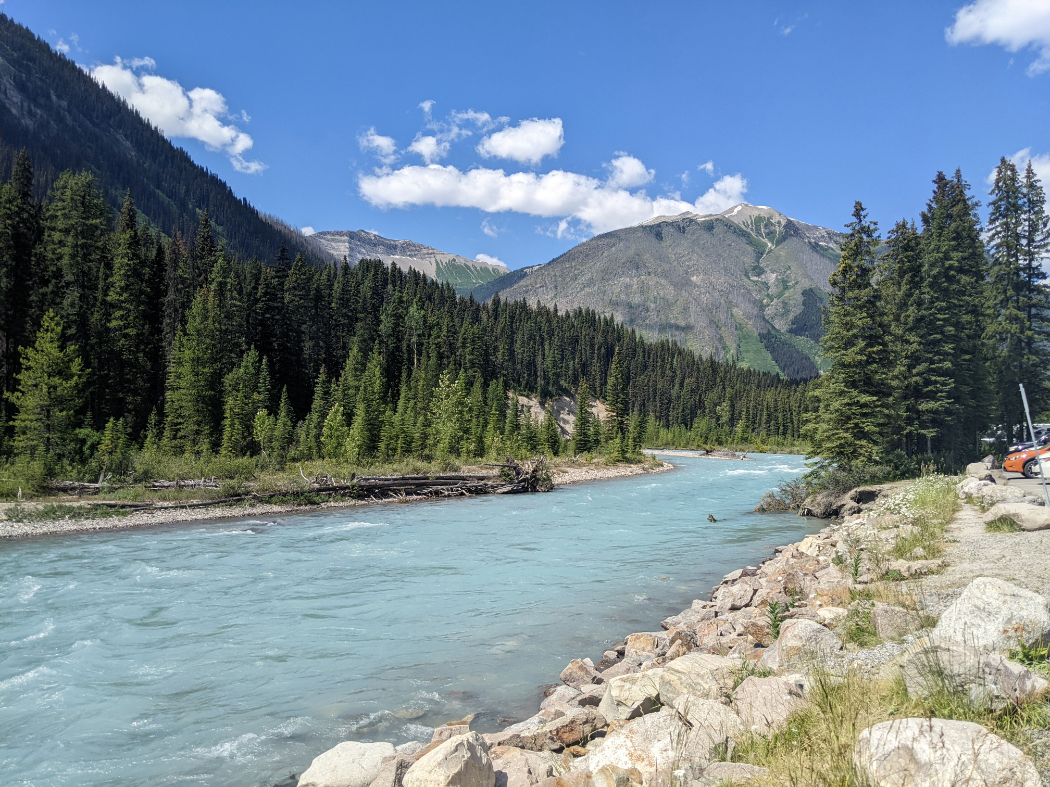 Numa Falls - Kootenay National Park - A walk and a lark
