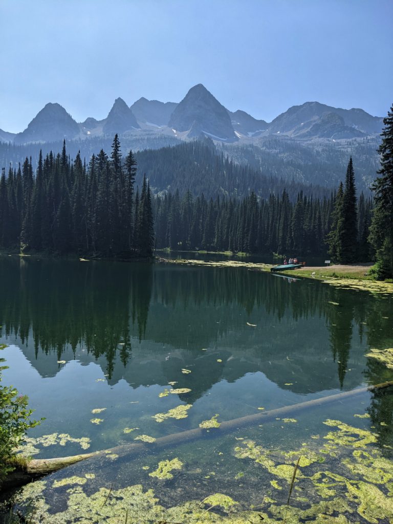 Camping - Mount Fernie Provincial Park - A walk and a lark